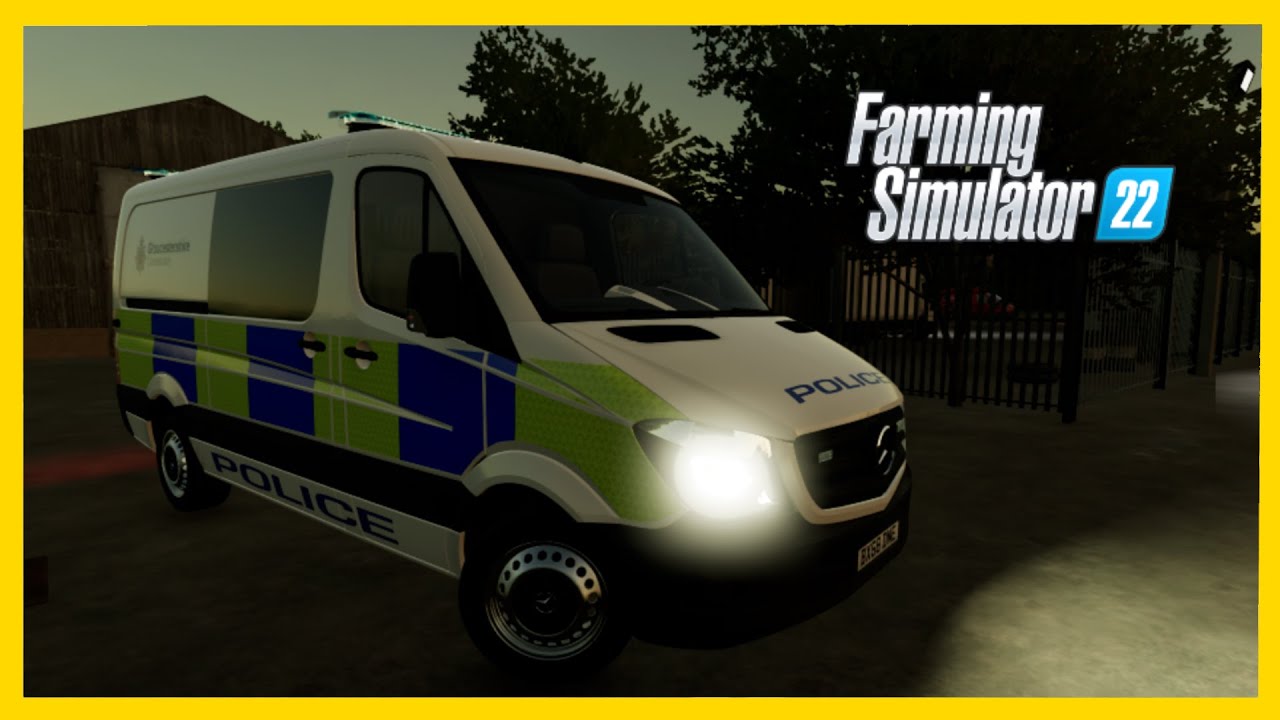 Farming Simulator 22 | Gloucestershire Police Responding | Mercedes ...