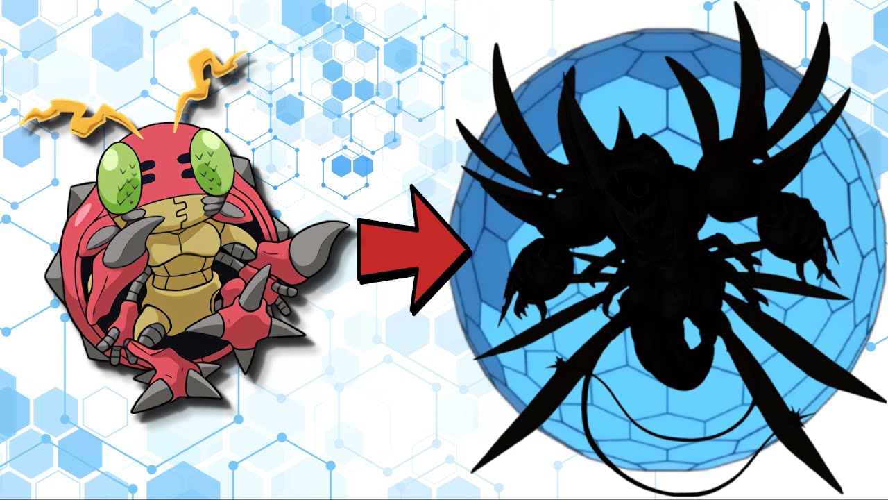 TENTOMON SHINKA! TYRANTKABUTERIMON EVOLUTION LINE! - YouTube