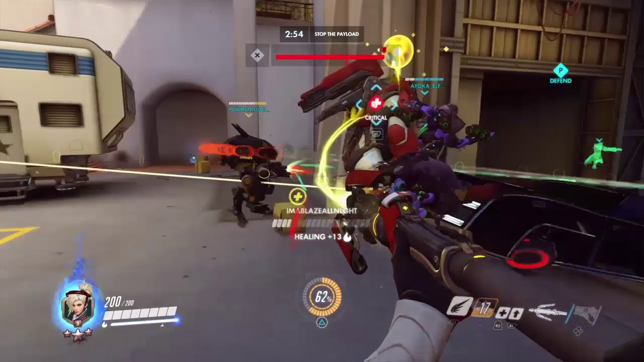 Mercy game play 2 - YouTube