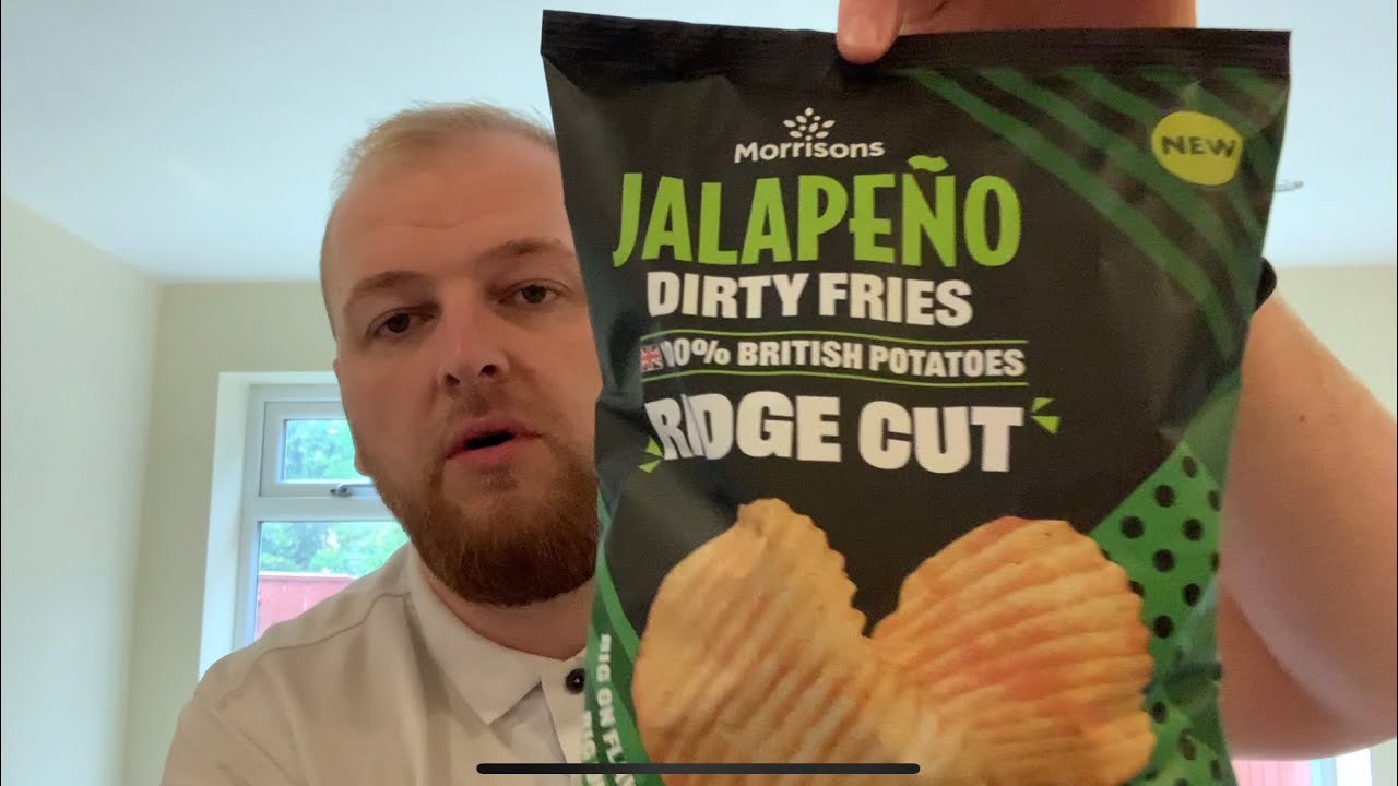 Morrison’s Jalapeño Dirty Fries Flavoured Ridge Cut Crisps - Review ...