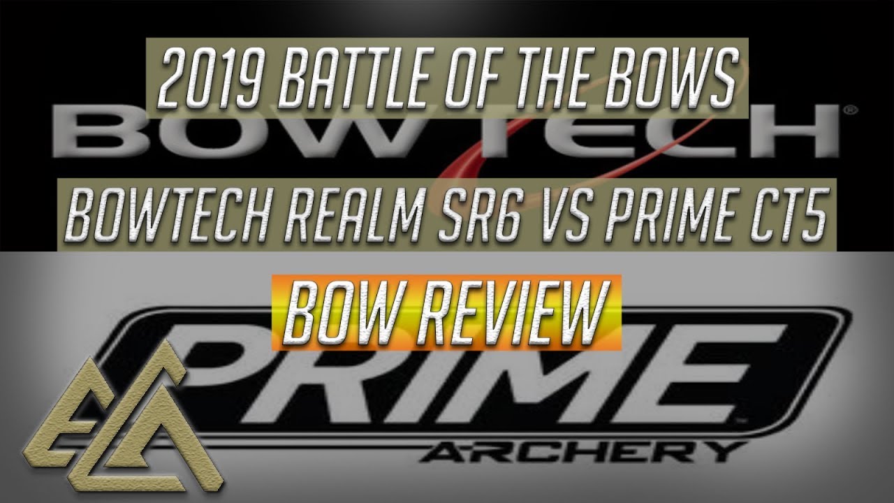 Bowtech Realm SR6 vs Prime CT5 2019 Bow Battle - YouTube