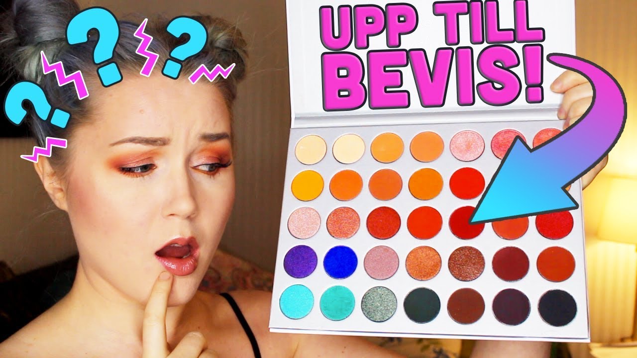 Jaclyn Hill x Morphe Palette - UPP TILL BEVIS - YouTube