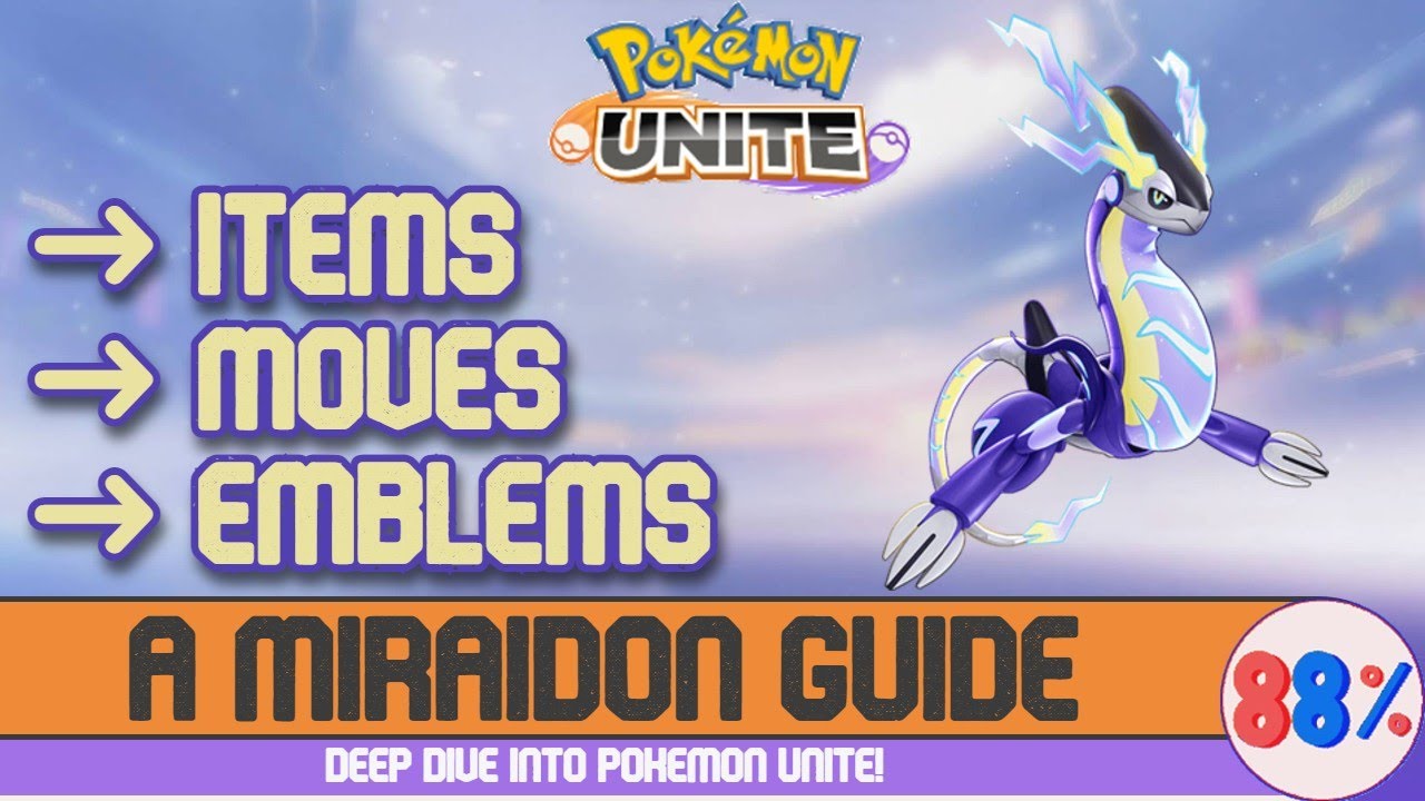 A MIRAIDON GUIDE - Deep Dive Into Pokémon Unite #5 - YouTube