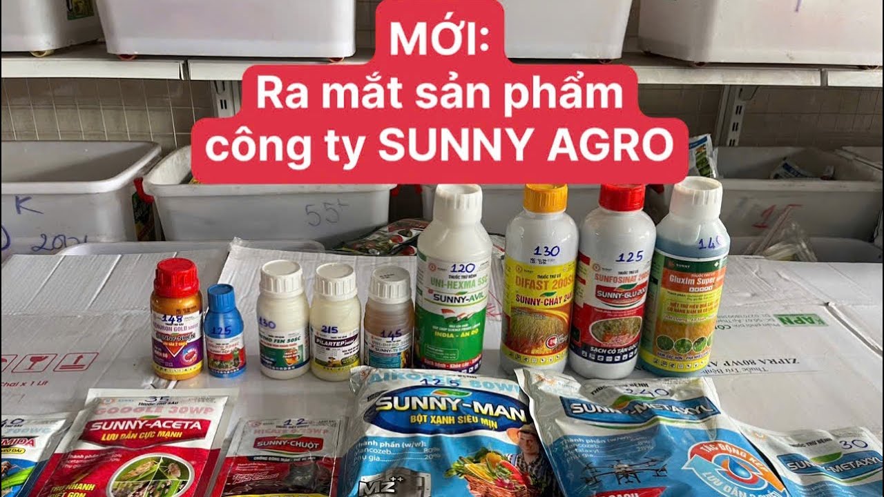 MỚI: Ra mắt sản phẩm thuốc bvtv công ty SUNNY AGRO - Công thức mạnh ...