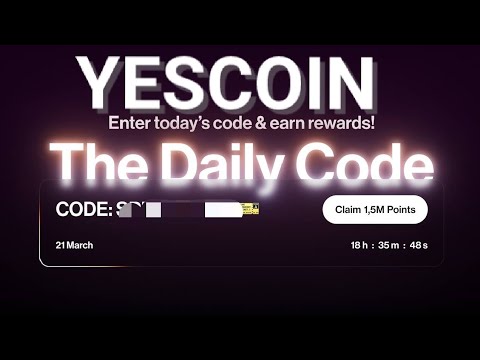 YESCOIN - Secret Code Day 5 | Use This Code Before It's Expires - YouTube
