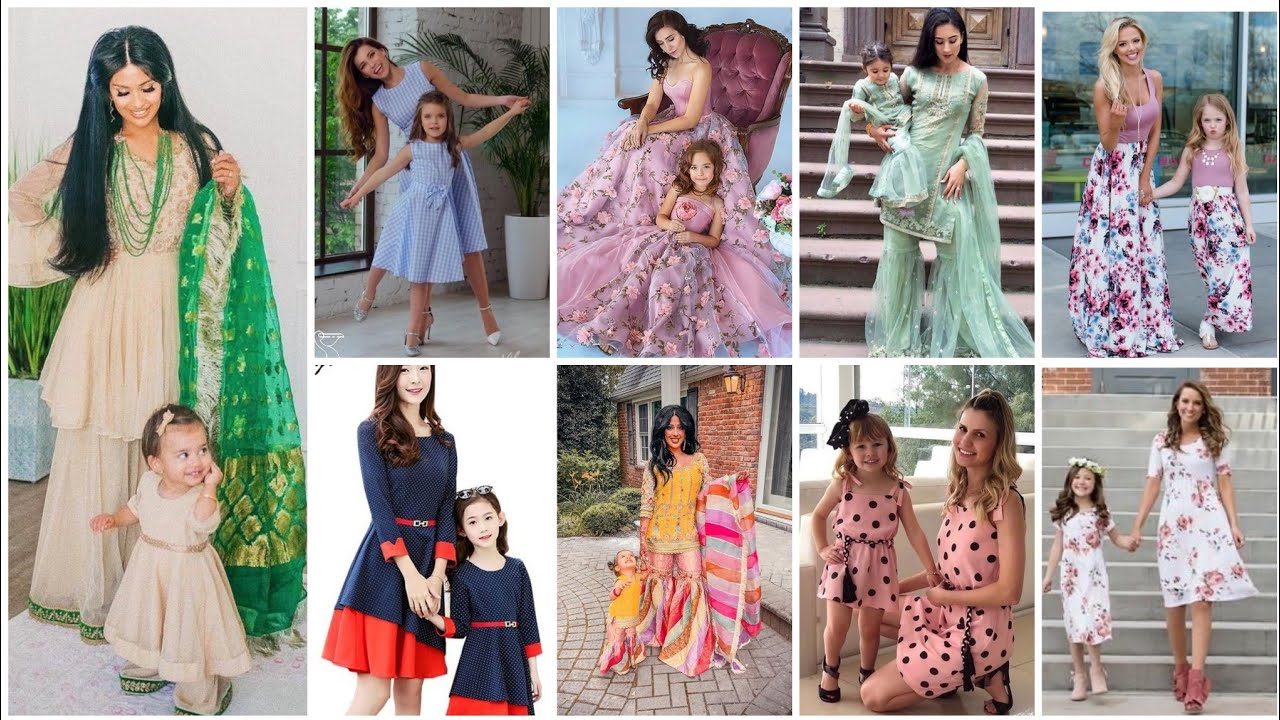 30+ Mother and daughter same dress,Similar Dresses for Elegant Family ...
