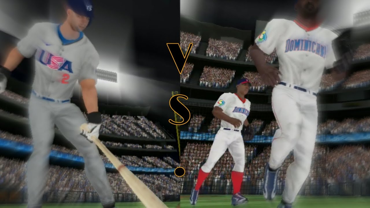 United States Vs. Dominican Republic | WBC '09 | The Bigs 2 (PSP ...