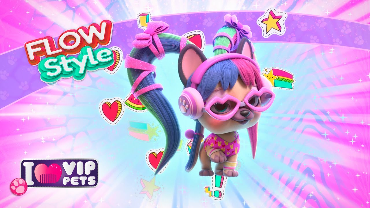 Flow Style | VIP PETS 🌈 Full Episodes | Cartoons for Kids in English ...