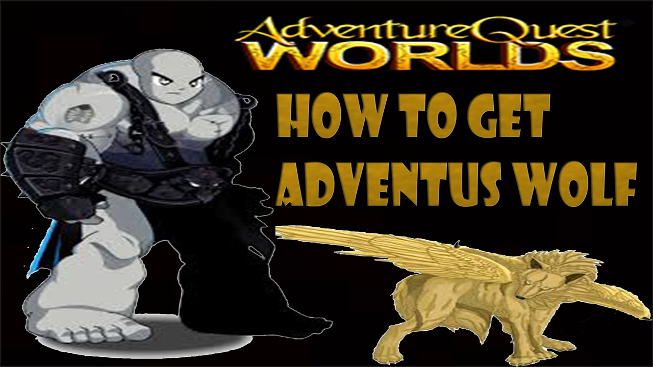 Aqw how to get Adventus Wolf Pet for free Non Member - YouTube