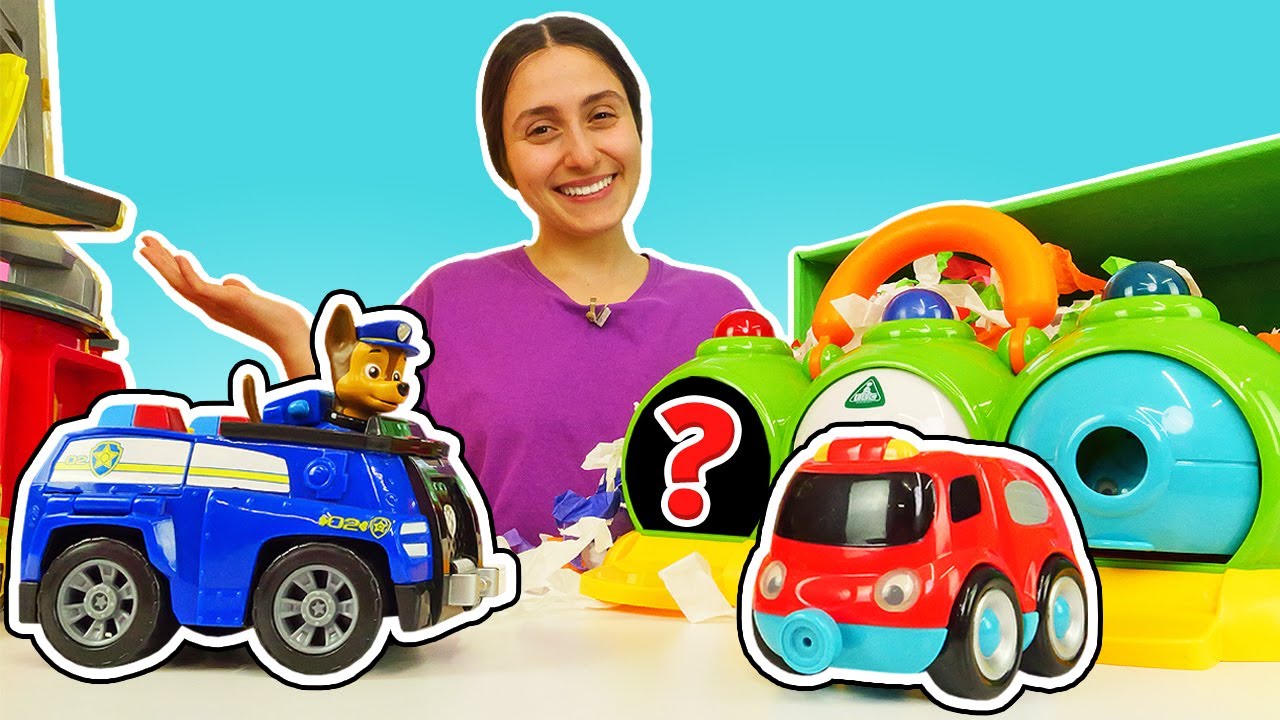 Dov'è il garage della macchinina rossa? Video per bambini piccoli e i ...
