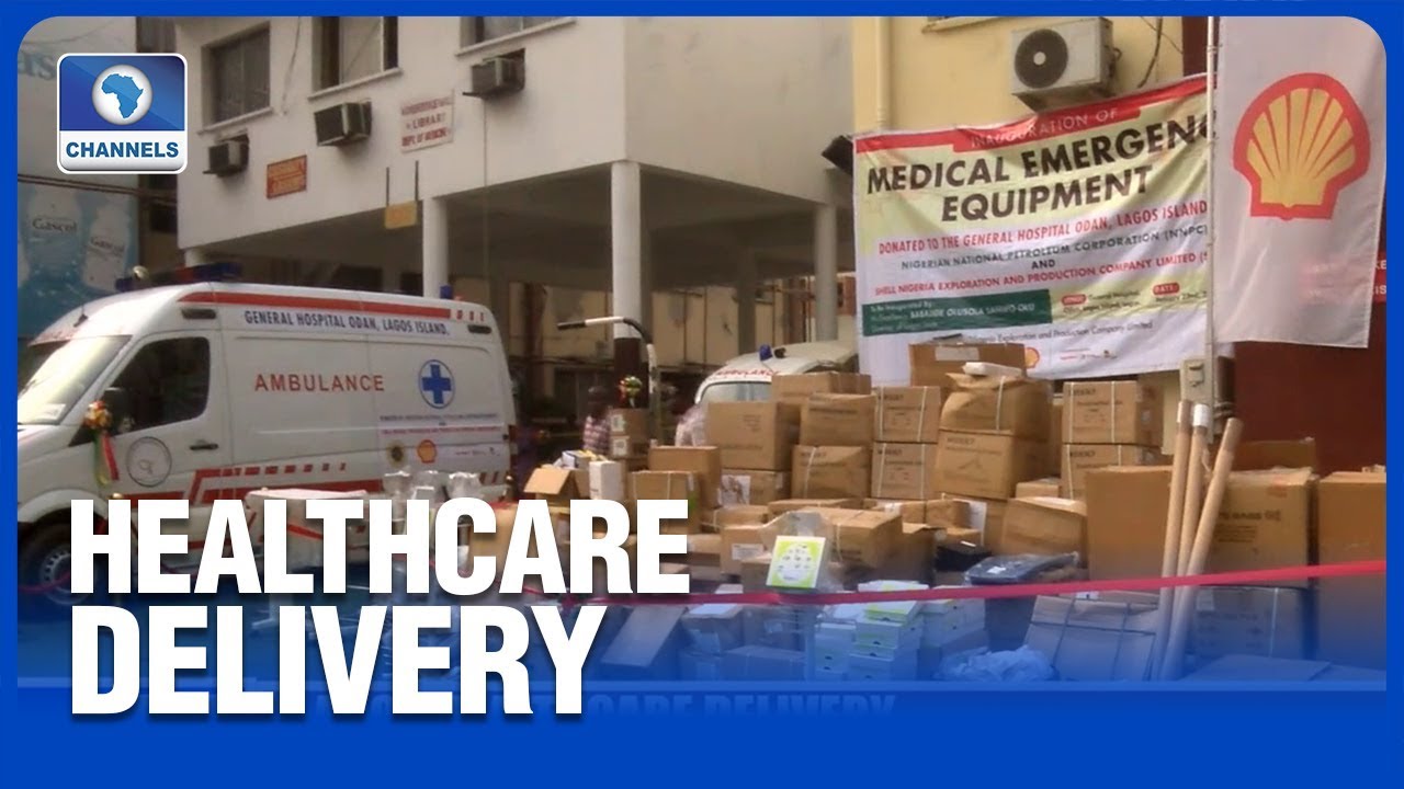 SNEPCo, NNPC Donate Equipment To General Hospital, Odan - YouTube