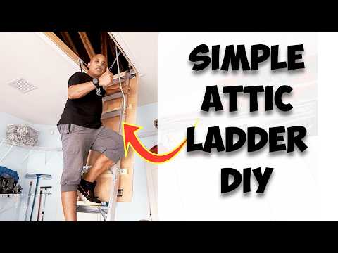 Don’t Pay $1,500 for This… Install Your Own Attic Ladder (FULL DIY GUIDE)