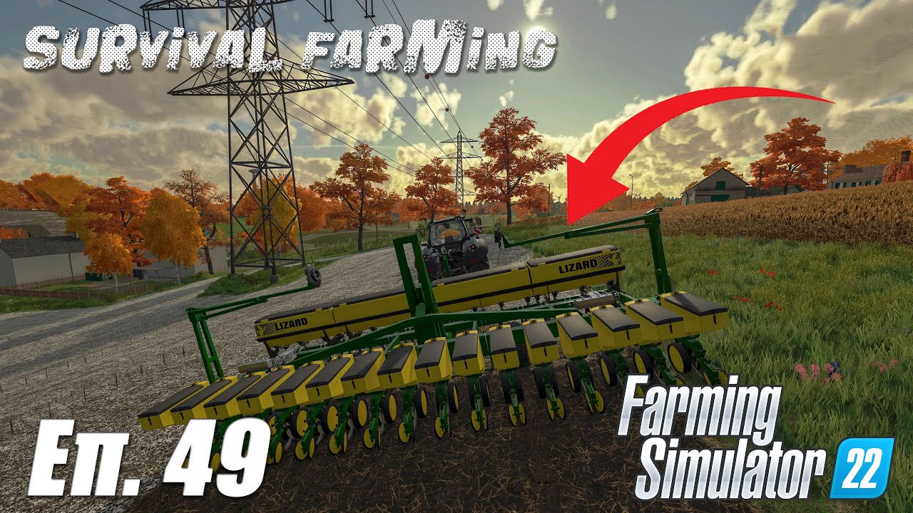 Ο νέος τούμπανος planter και τα λάδια | #49 Survival Farming | Farming ...