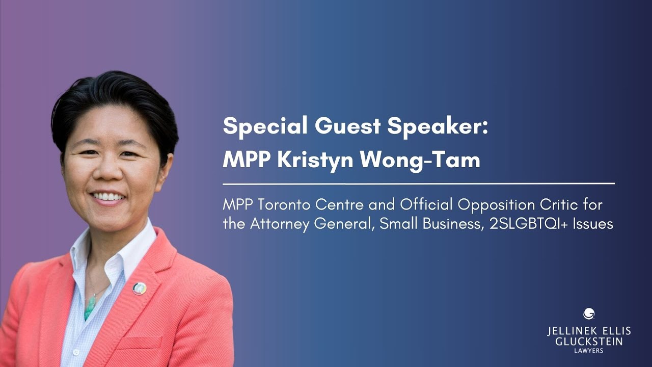 Special Guest Speaker: MPP Kristyn Wong-Tam - YouTube