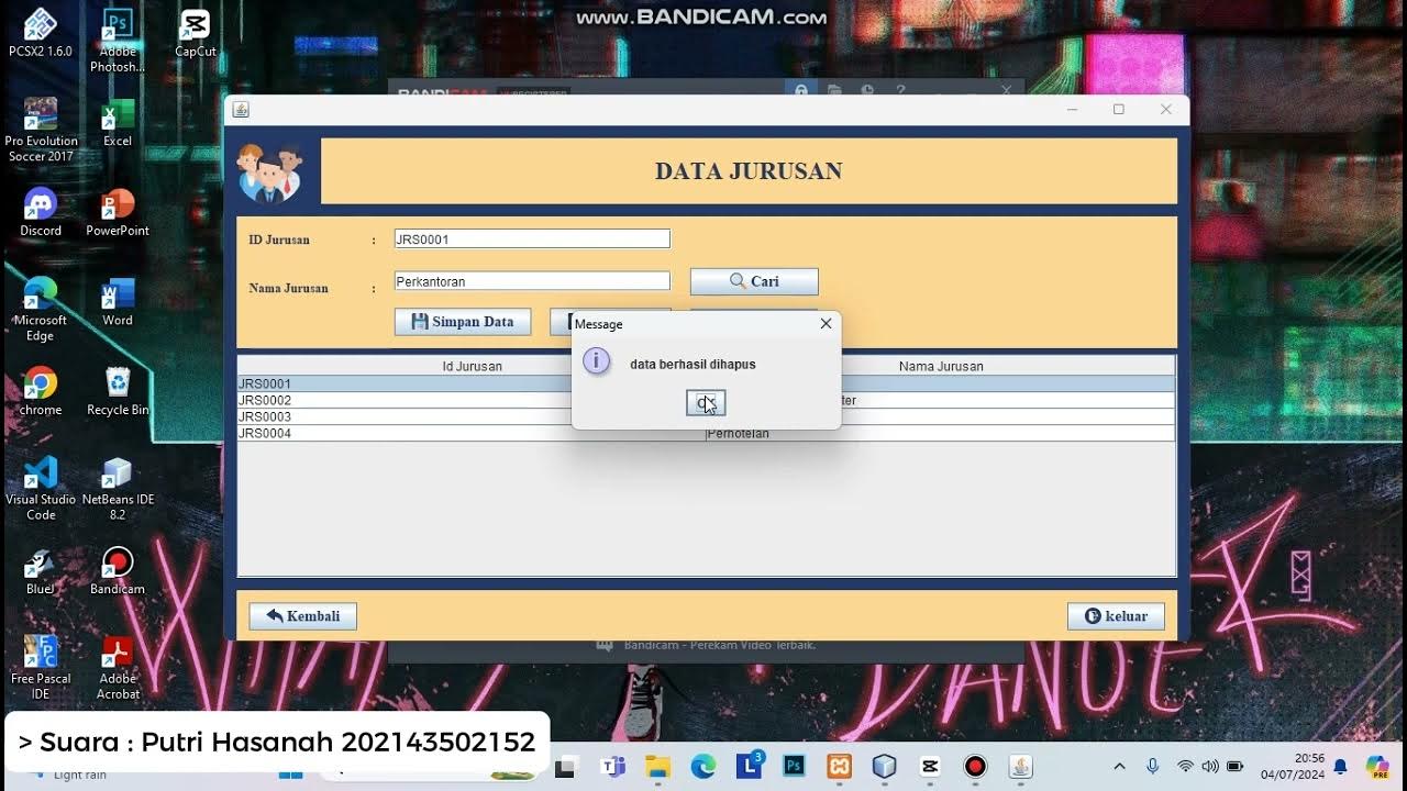 Kelompok 4 - Demo Aplikasi Pembayaran SPP Berbasis Java - YouTube