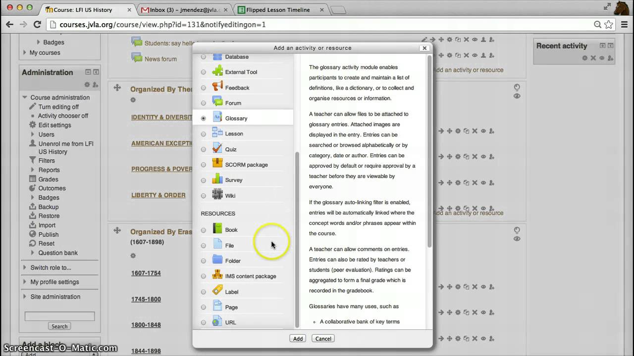 Adding Files To Moodle Youtube