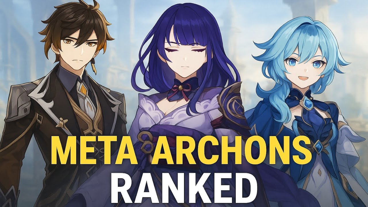 Genshin Impact: All Playable Archons Ranked by Meta! - YouTube