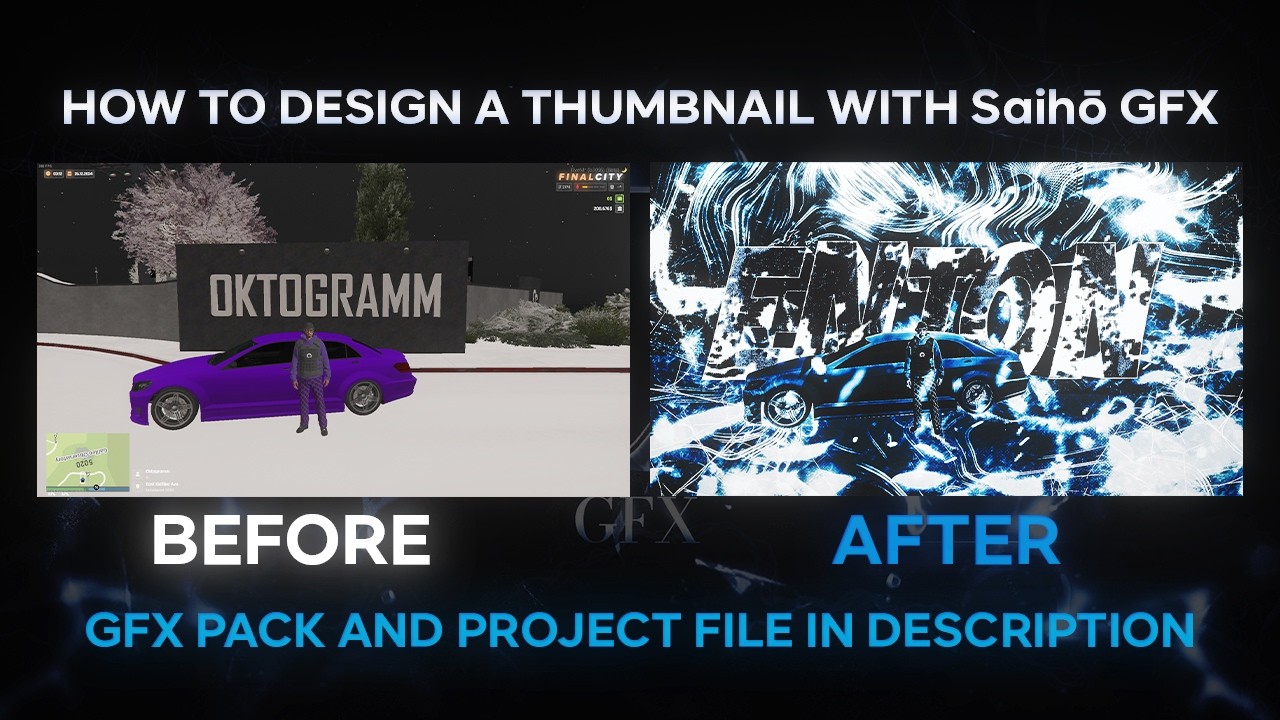 How To Design a CRAZY FiveM Thumbnail 🥶😱 + FREE GFX PACK - YouTube