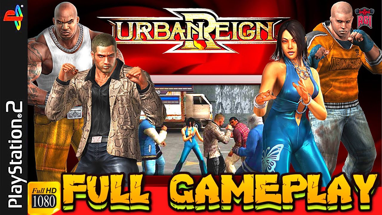 Urban Reign (PS2) Full Gameplay in 1080p / 60fps #RETRO GAMING INDIAN ...