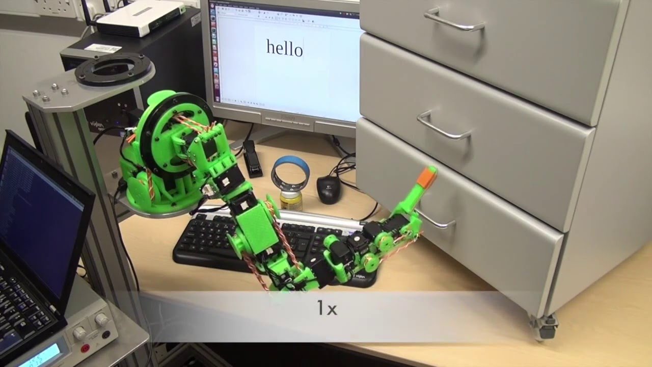 GummiArm at work - YouTube