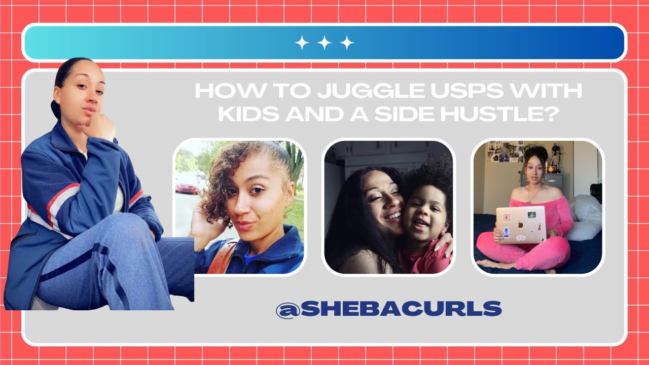 How to Juggle Usps With Kids and Side Hustle! #maillady #sidehustle # ...