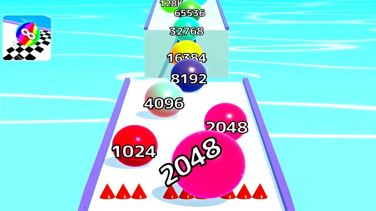 Ball Run Infinity Number ! All Levels Gameplay (135-144) android, ios ...