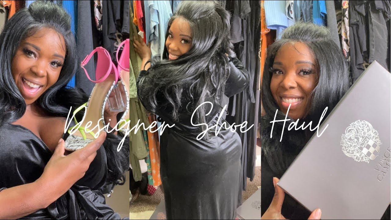 DESIGNER SHOE HAUL - YouTube