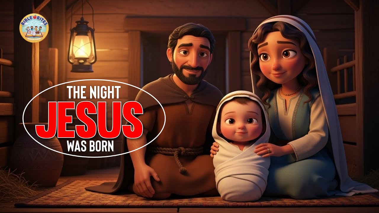 The Story of the Very First Christmas | The Night Jesus was Born ...