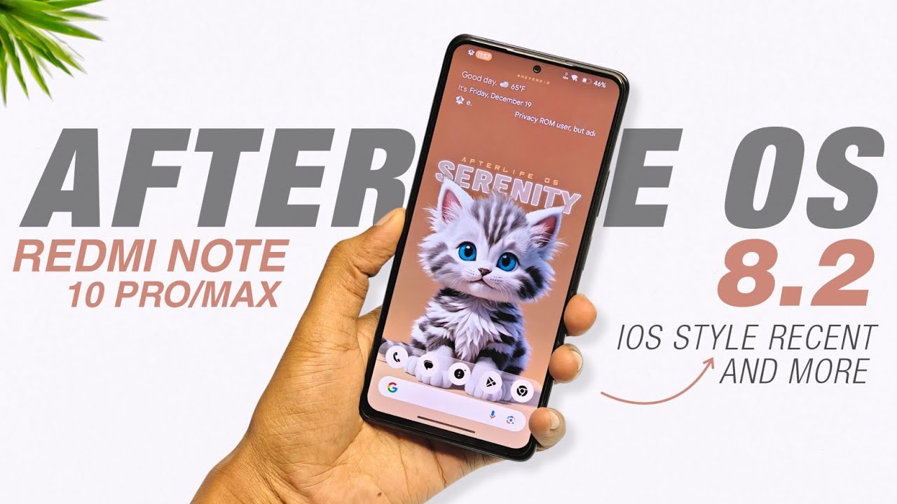 AfterLife OS 8.2 Update Redmi Note 10 Pro / Pro Max | Android 16 | iOS ...