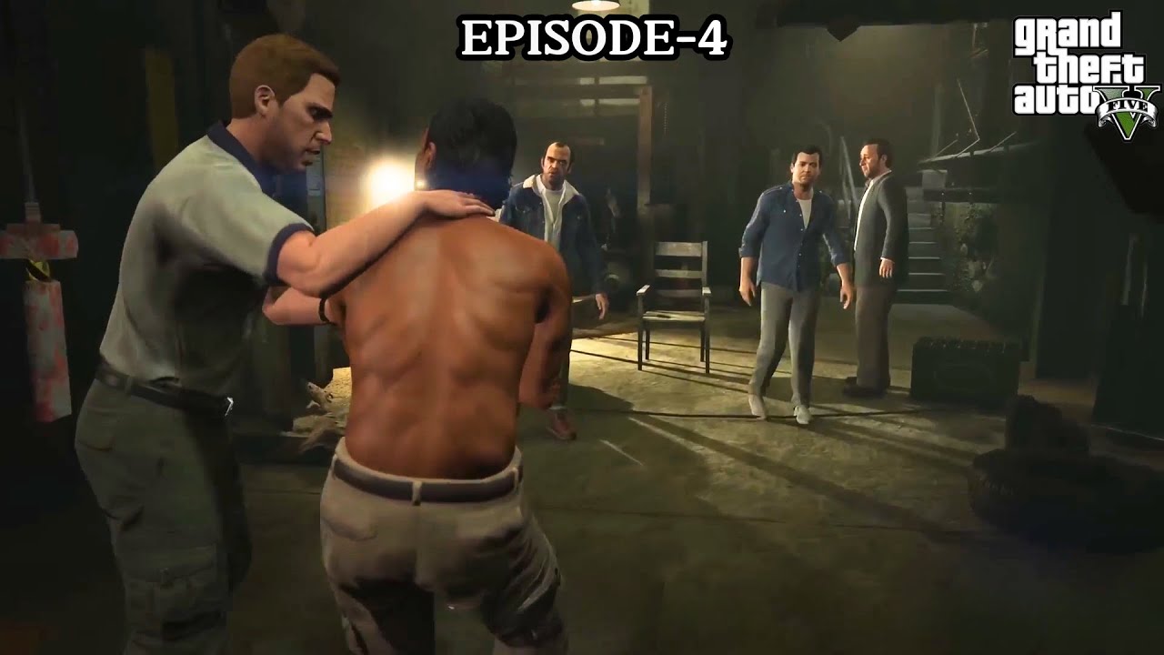 Grand Theft Auto V (GTA 5 ) | Cutscenes Episode-4 | PS5 (1080p 60 FPS ...