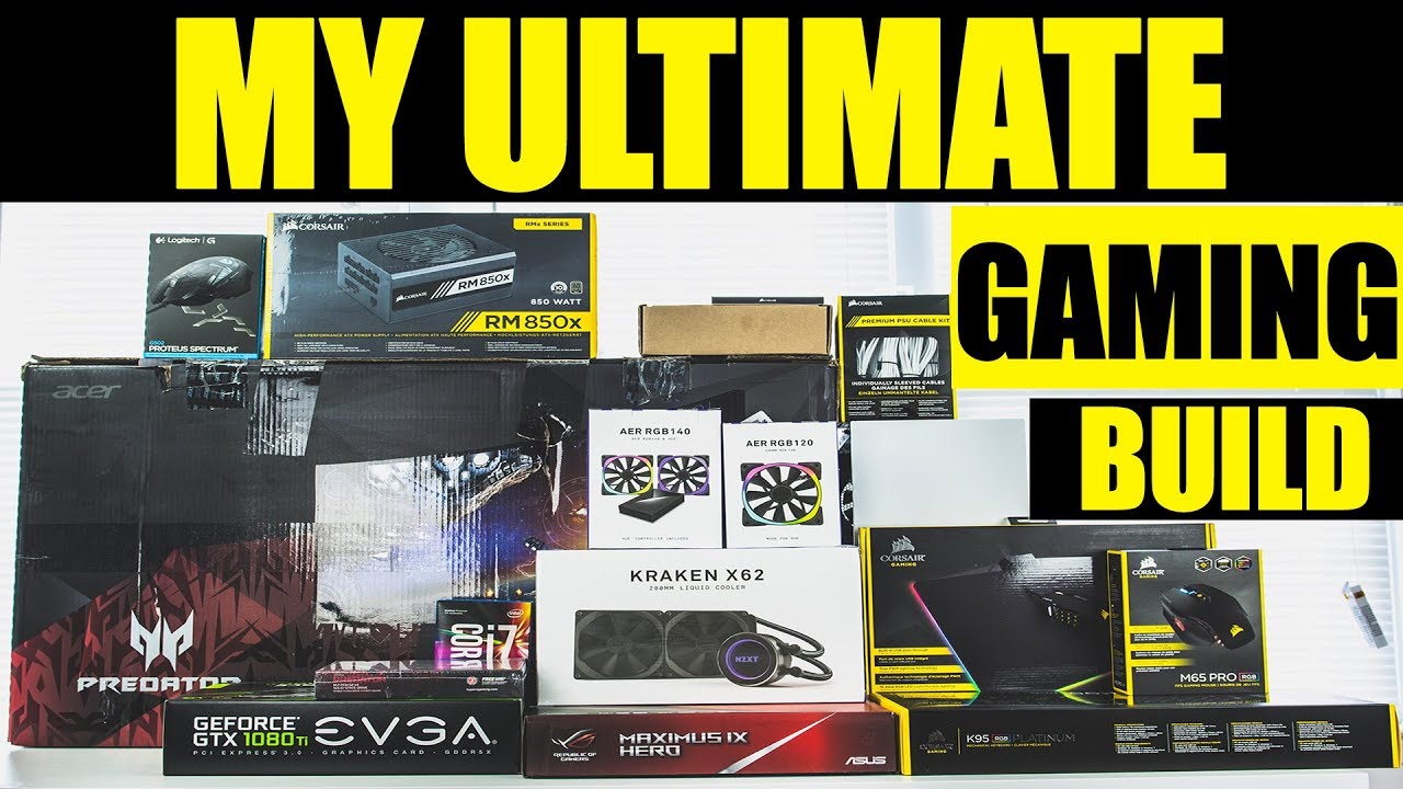 My Ultimate Gaming PC Build Part 2 - YouTube
