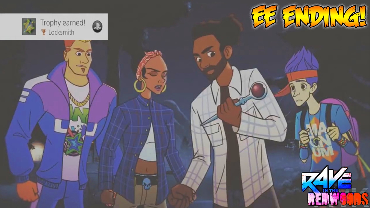 "RAVE IN THE REDWOODS" ENDING CUTSCENE EASTER EGG ENDING! (INFINITE ...