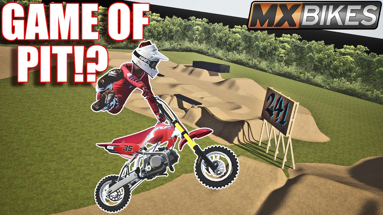 CRAZY GAME OF BIKE (pit) WITH THE NEW 2022 PITBIKES IN MXBIKES! - YouTube