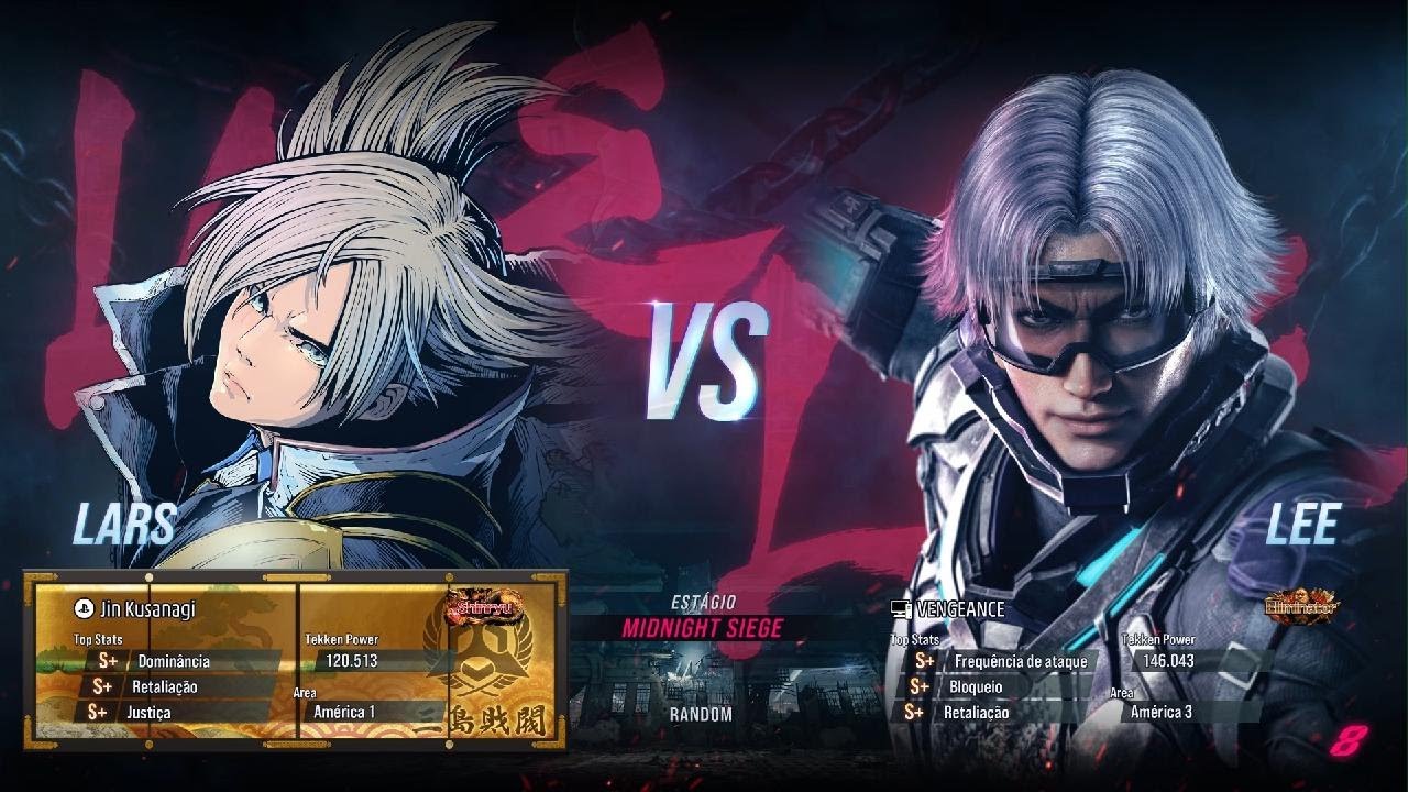 Tekken 8 - Lars vs Lee (16 Fev 2025) - YouTube