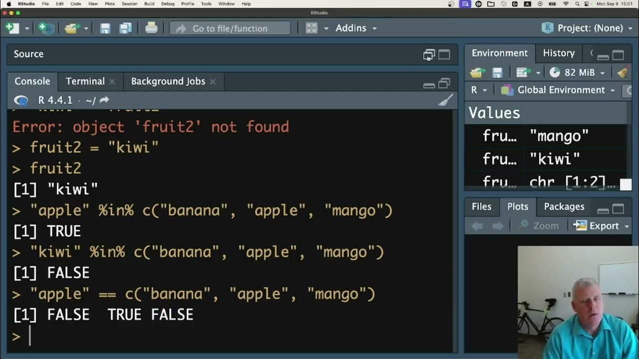 Basics of R Programming Language - YouTube