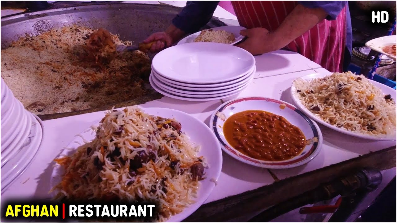 Afghan Restaurant food | Kabul City | 2020 | HD - YouTube