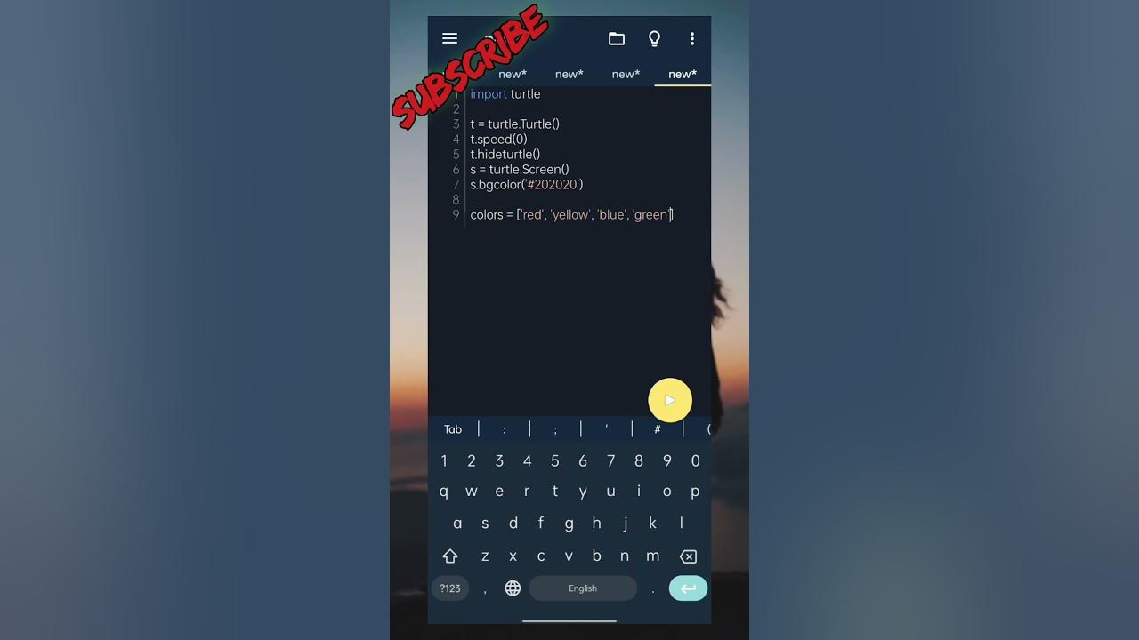 🎨 Colorful Circular Grid Art | Mesmerizing Python Turtle Animation! | #Shorts #Trending # ...