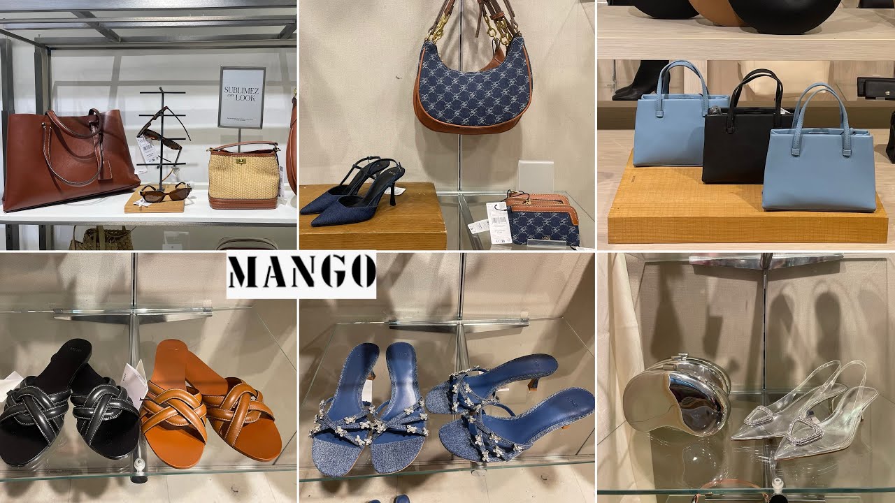 MANGO BAGS & SHOES NEW COLLECTION / MARCH 2024 - YouTube