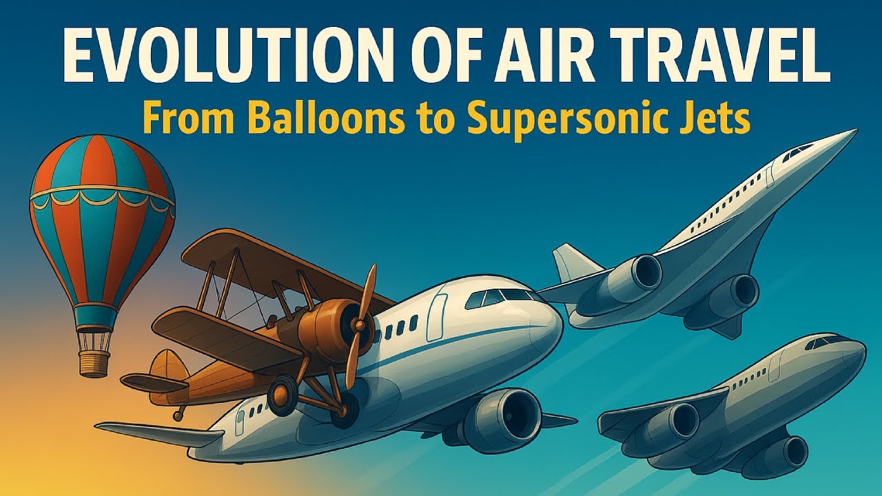 The Evolution of Air Travel: From Hot Air Balloons to Supersonic Jets ...