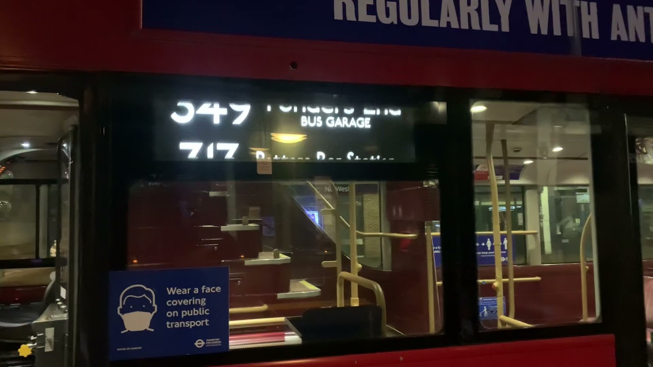 Arriva London North Side Destination Blind on New Routemaster/ Boris ...