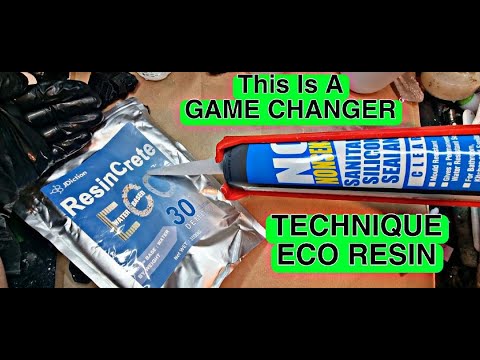 ECO RESIN Technique , A TOTAL GAME CHANGER - YouTube