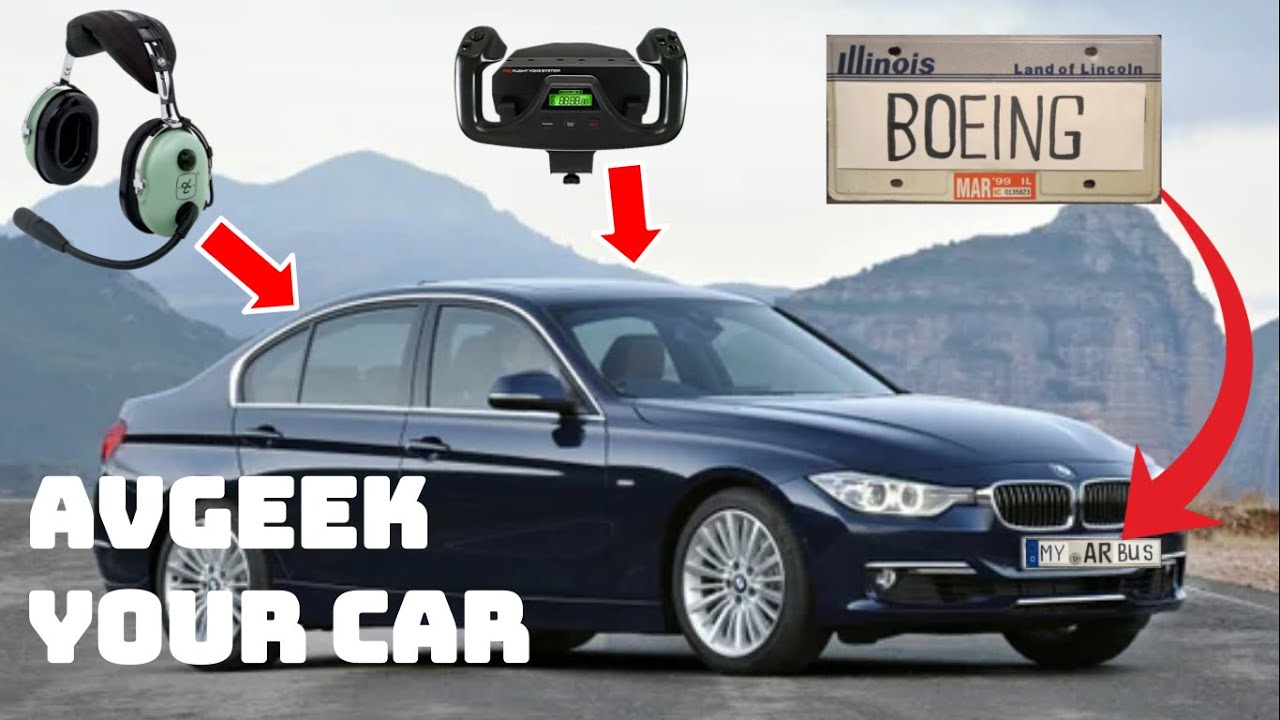 How to Avgeek Your Car - YouTube