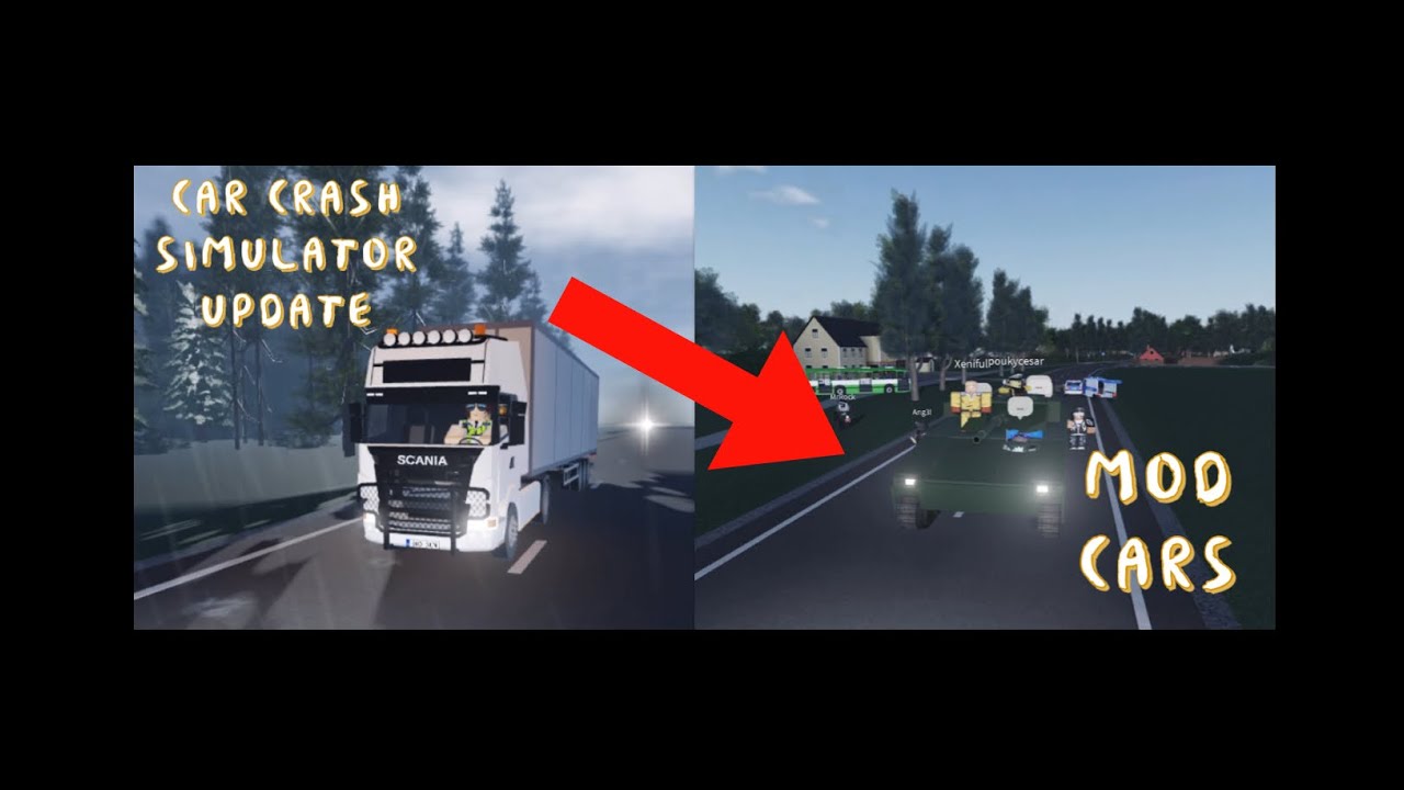 Car Crash Simulator V3 update! + Moderator cars - YouTube