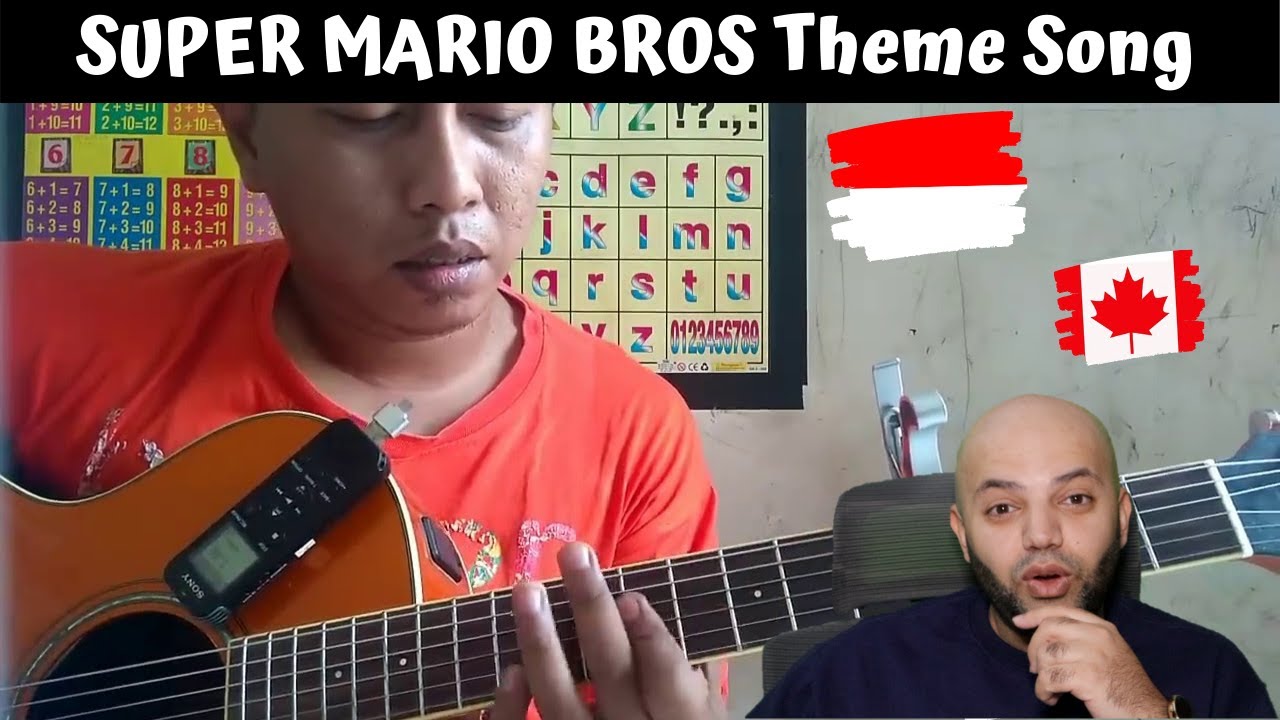 Alip Ba Ta SUPER MARIO BROS Theme Song Reaction | Indonesia Reaction ...