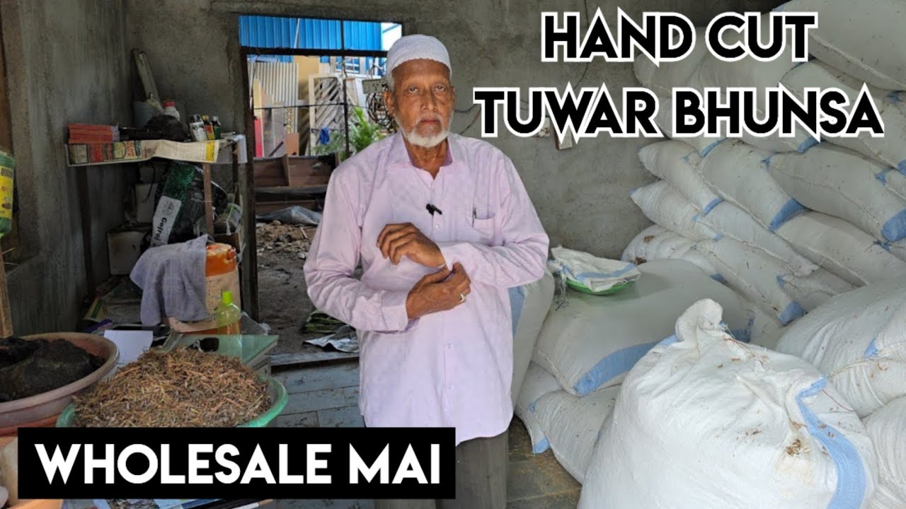 Hand cut Tuwar bhunsa available in Hyderabad at syed goat & feed shop ...