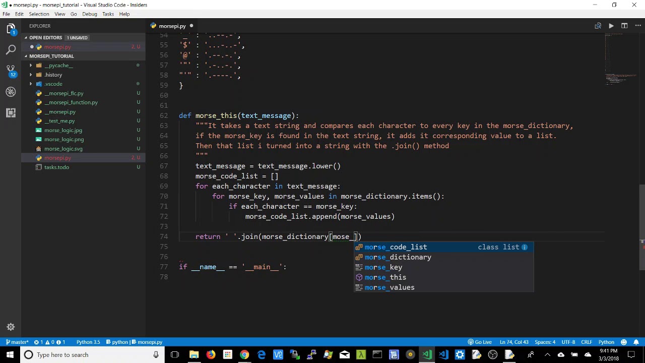 Morse Code Python 3 Module List Comprehension if Name Main Morse Code Python 3 Module List Comprehension if Name Main