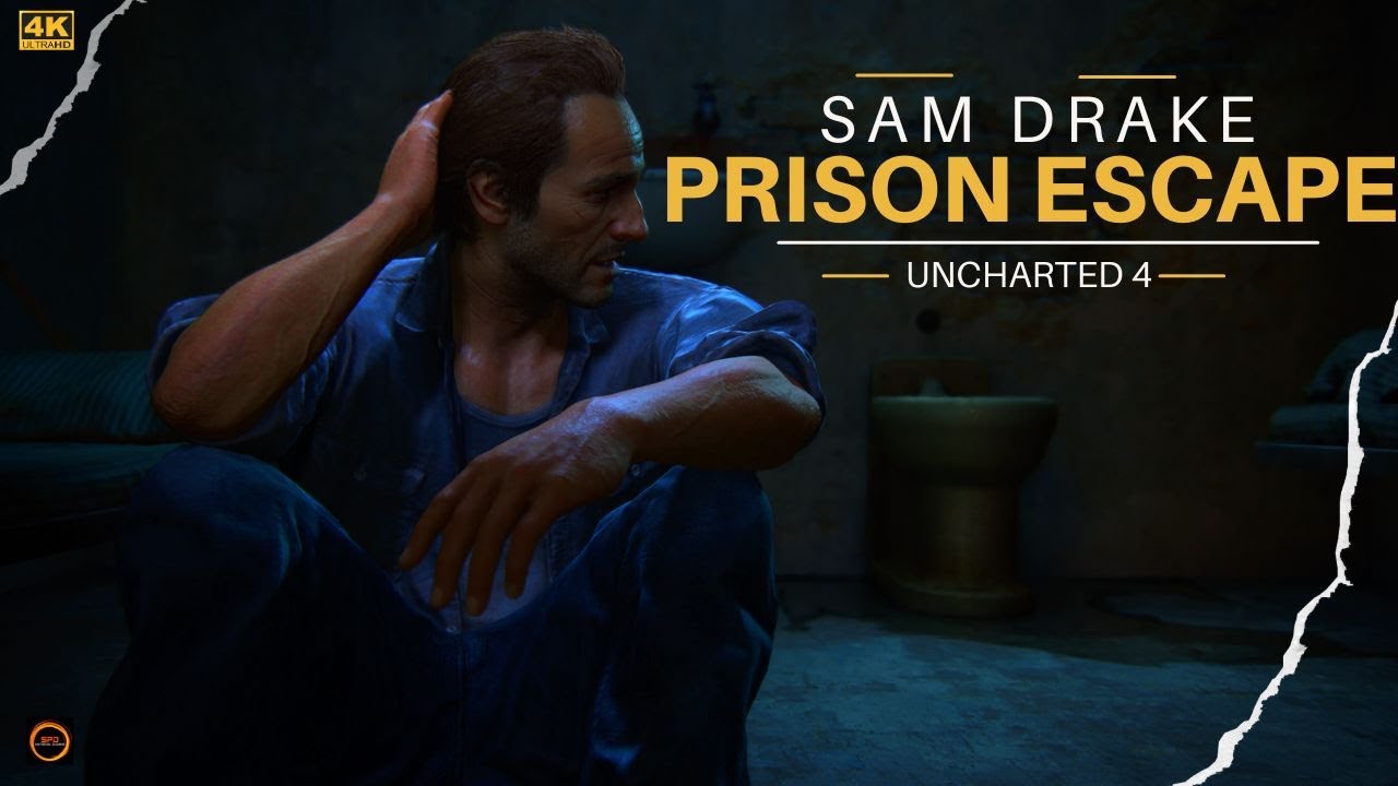 Uncharted 4 Sam Drake Prison Escape #prisonescape #uncharted4 #4kvideo ...
