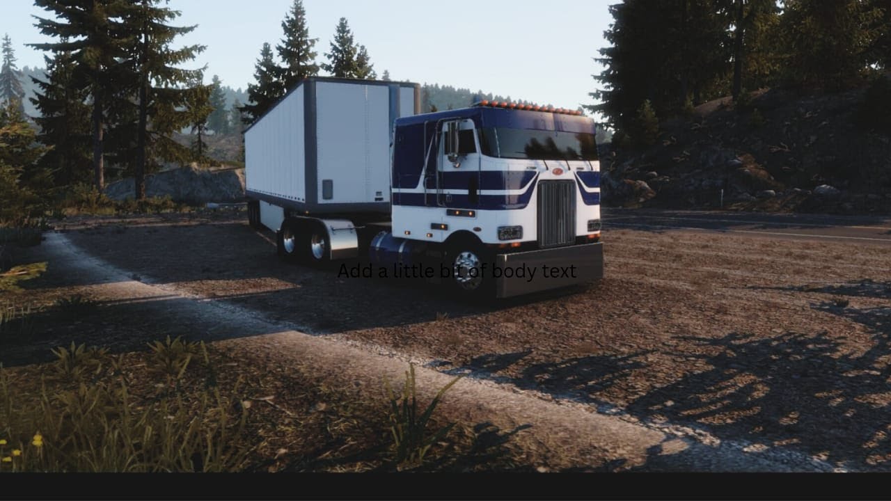 ATS | Best Mod | Peterbilt 362 (American Truck Simulator) Trucker ...