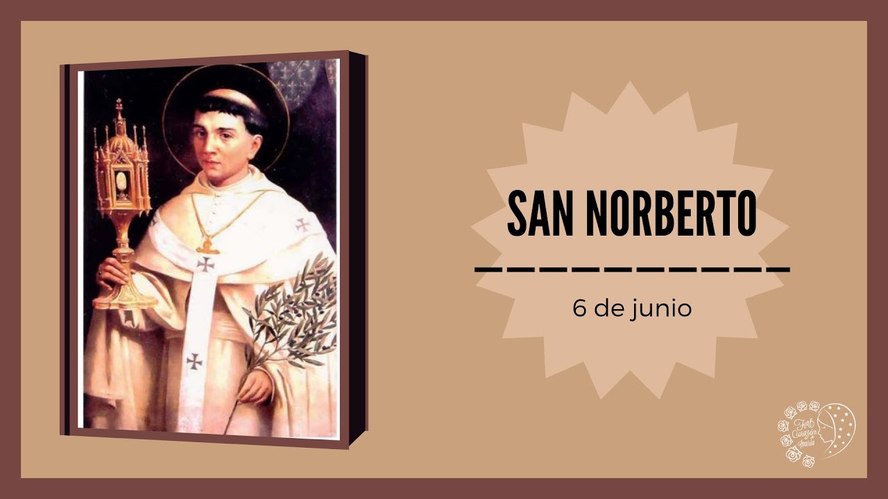 Santo del día: San Norberto de Magdeburdo - YouTube