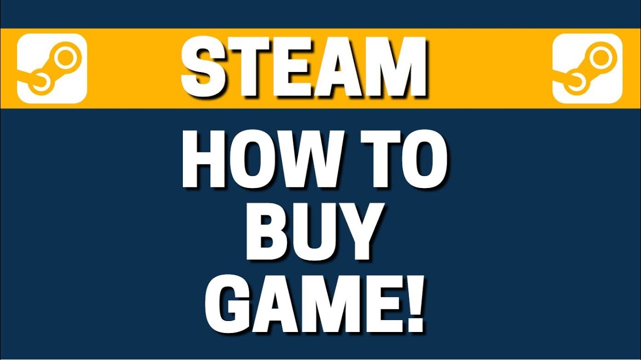 How To Buy a Game On Steam - YouTube
